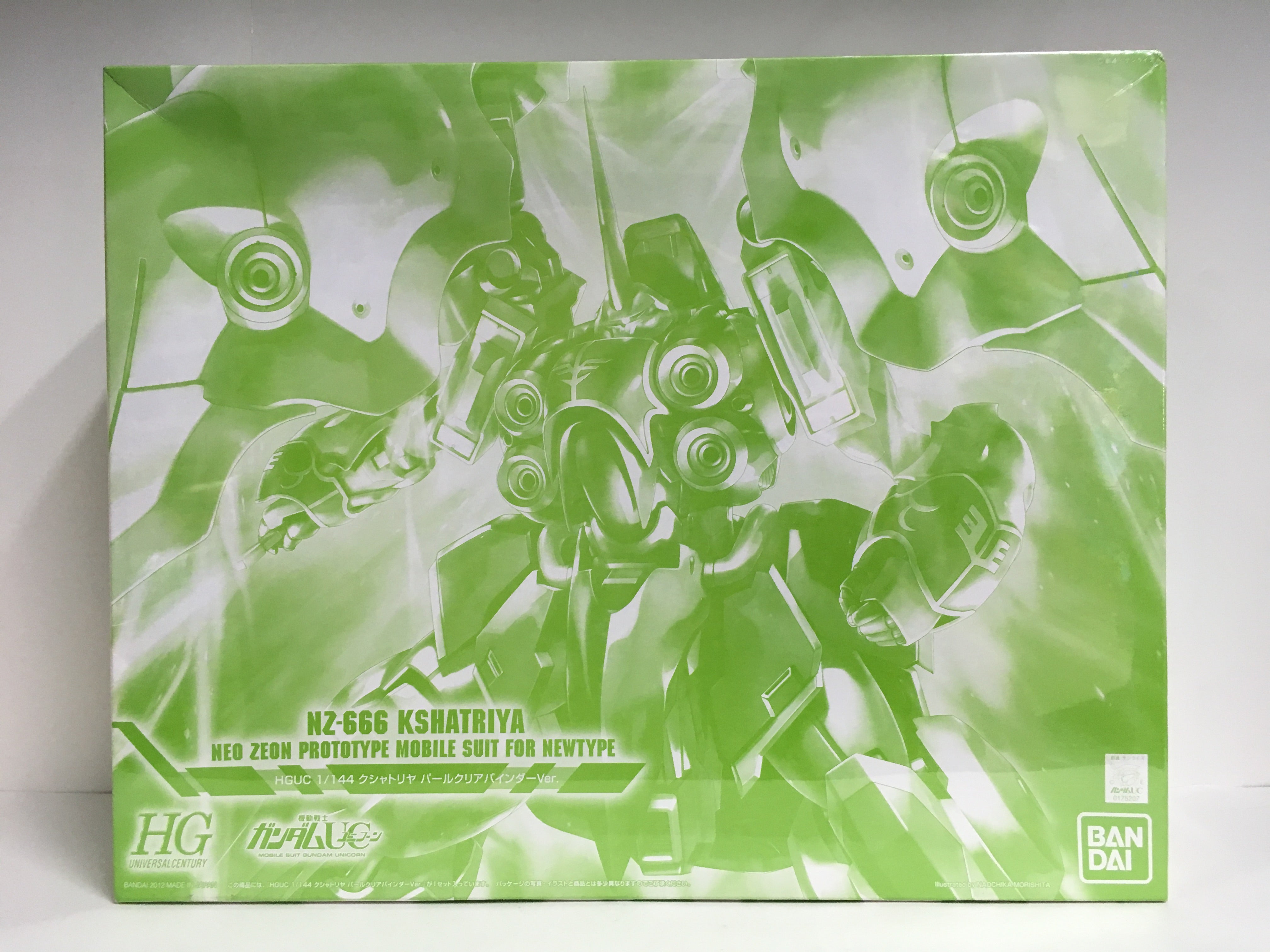 HGUC 1/144 NZ-666 Kshatriya Neo Zeon Prototype Mobile Suit for Newtype