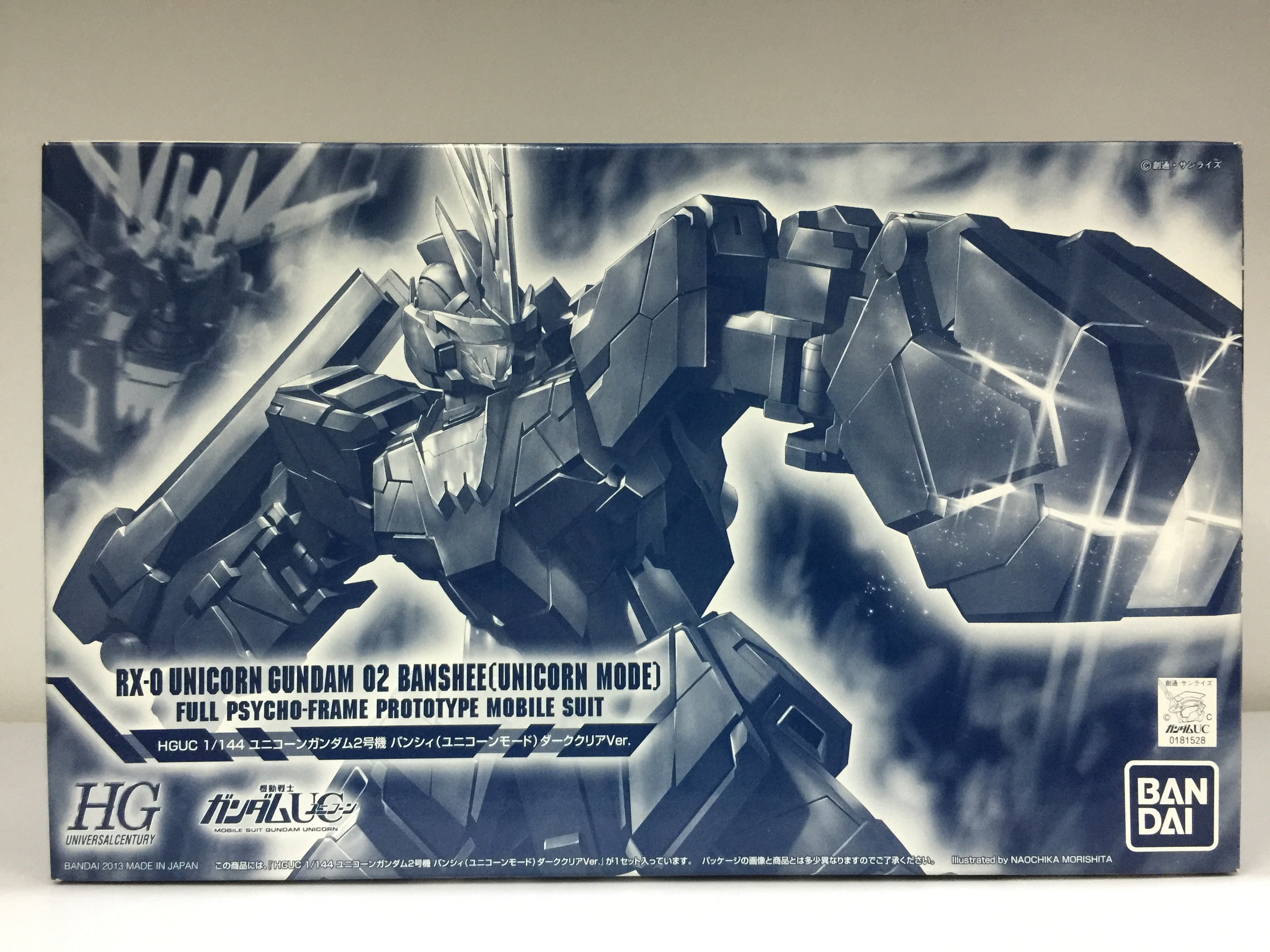 HGUC 1/144 RX-0 Unicorn Gundam 02 Banshee (Unicorn Mode) Full Psycho-F