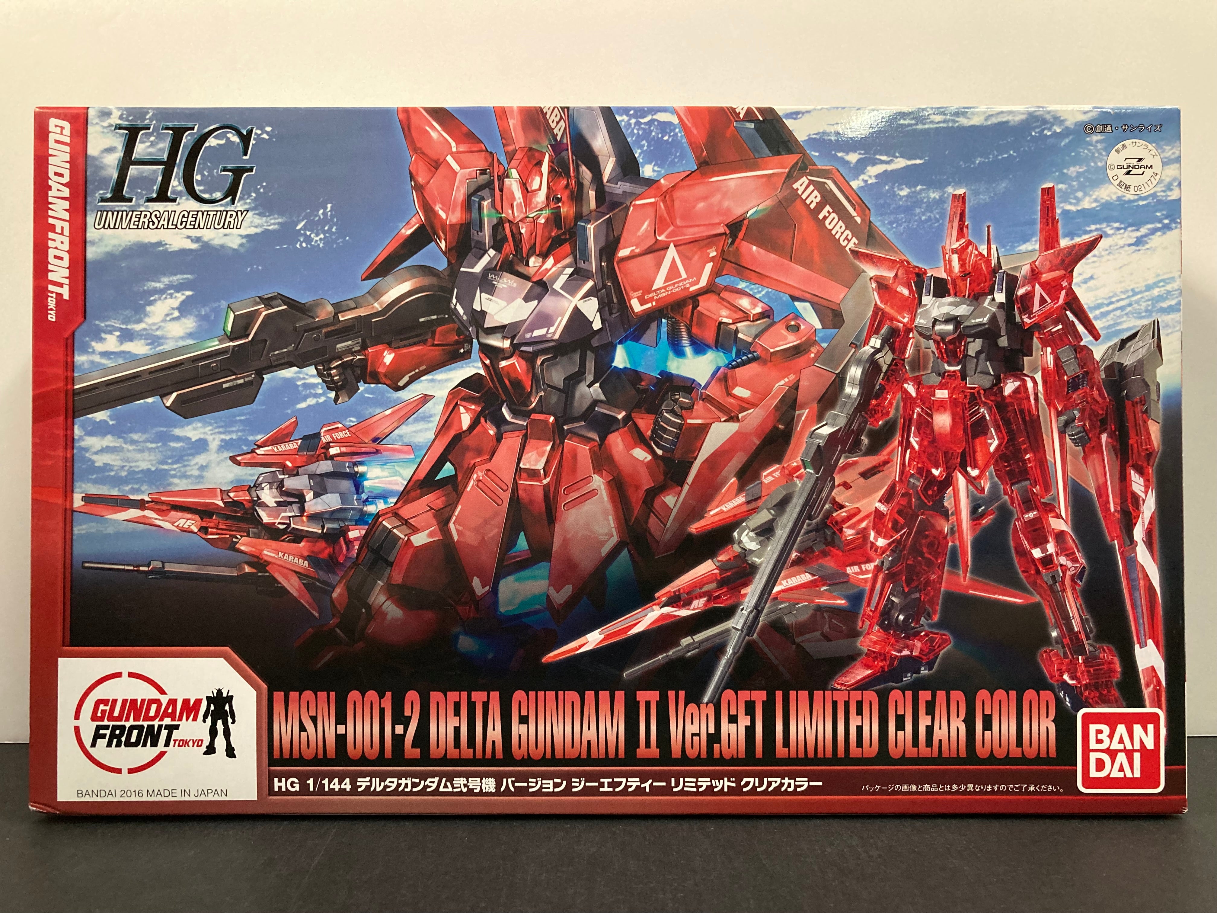 Gundam Front Tokyo HGUC 1/144 MSN-001-2 Delta Gundam II Ver. GFT Limit