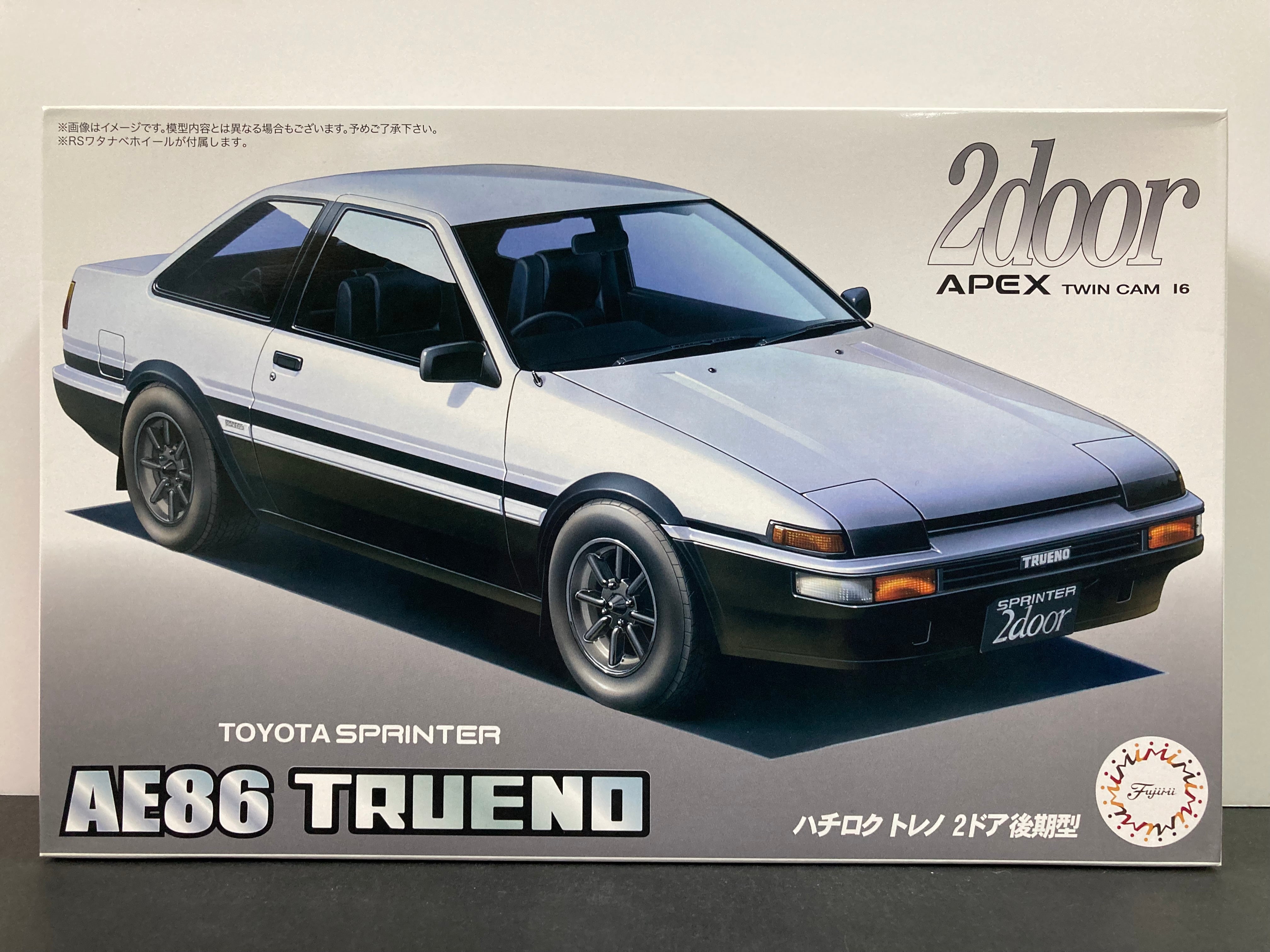 ID-57 Toyota Corolla Sprinter Trueno GT-Apex AE86 Year 1986 2 Door Hat