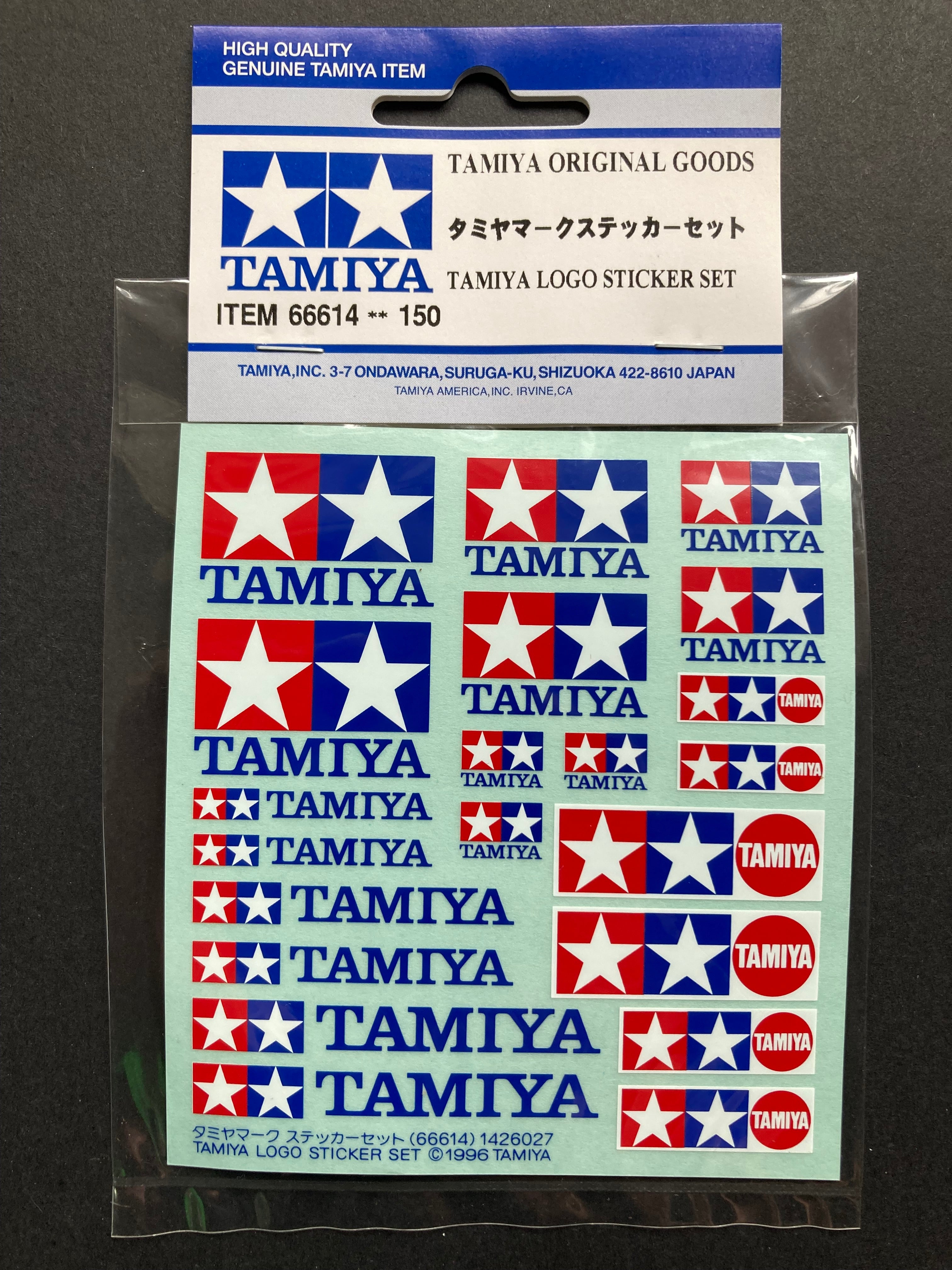 Tamiya Logo Sticker Set [66614]