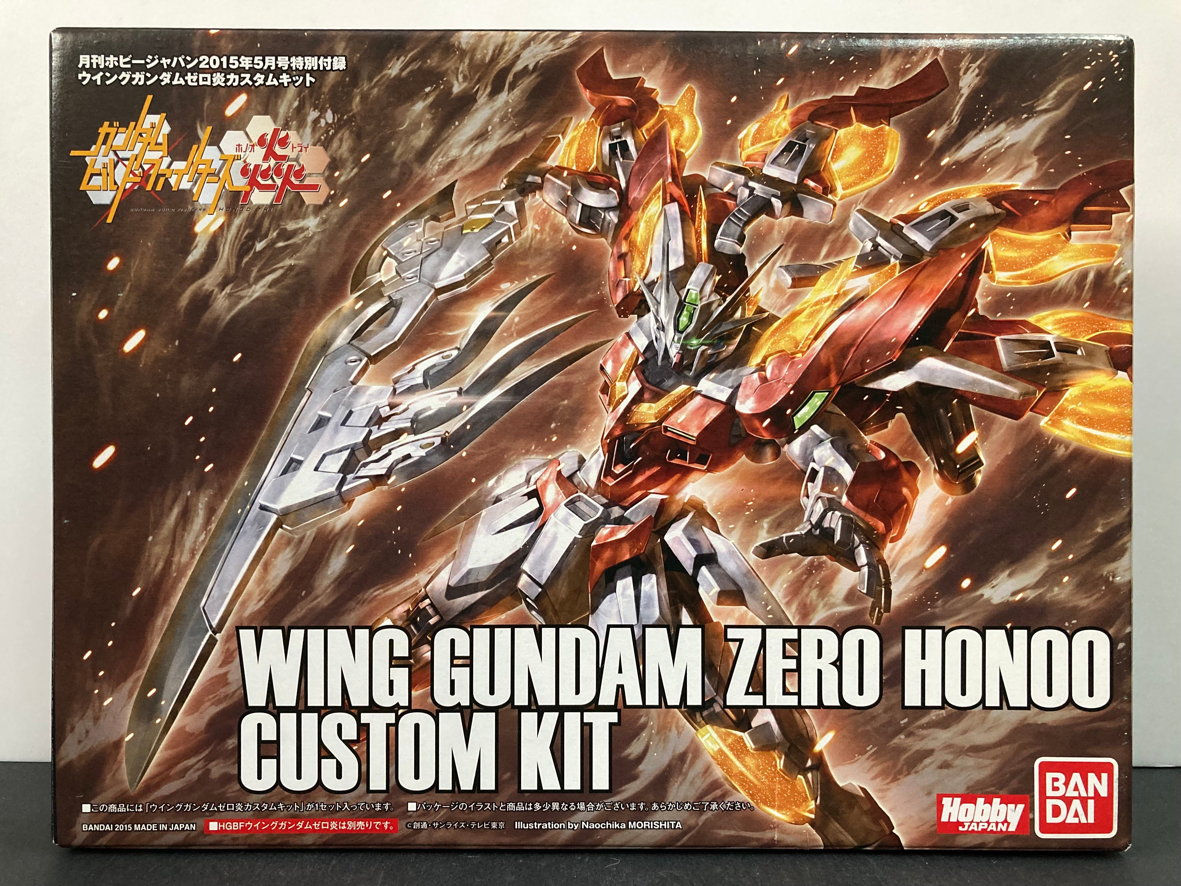 HGBF 1/144 Scale Wing Gundam Zero Honoo Custom Kit - 2015 May Hobby Ja