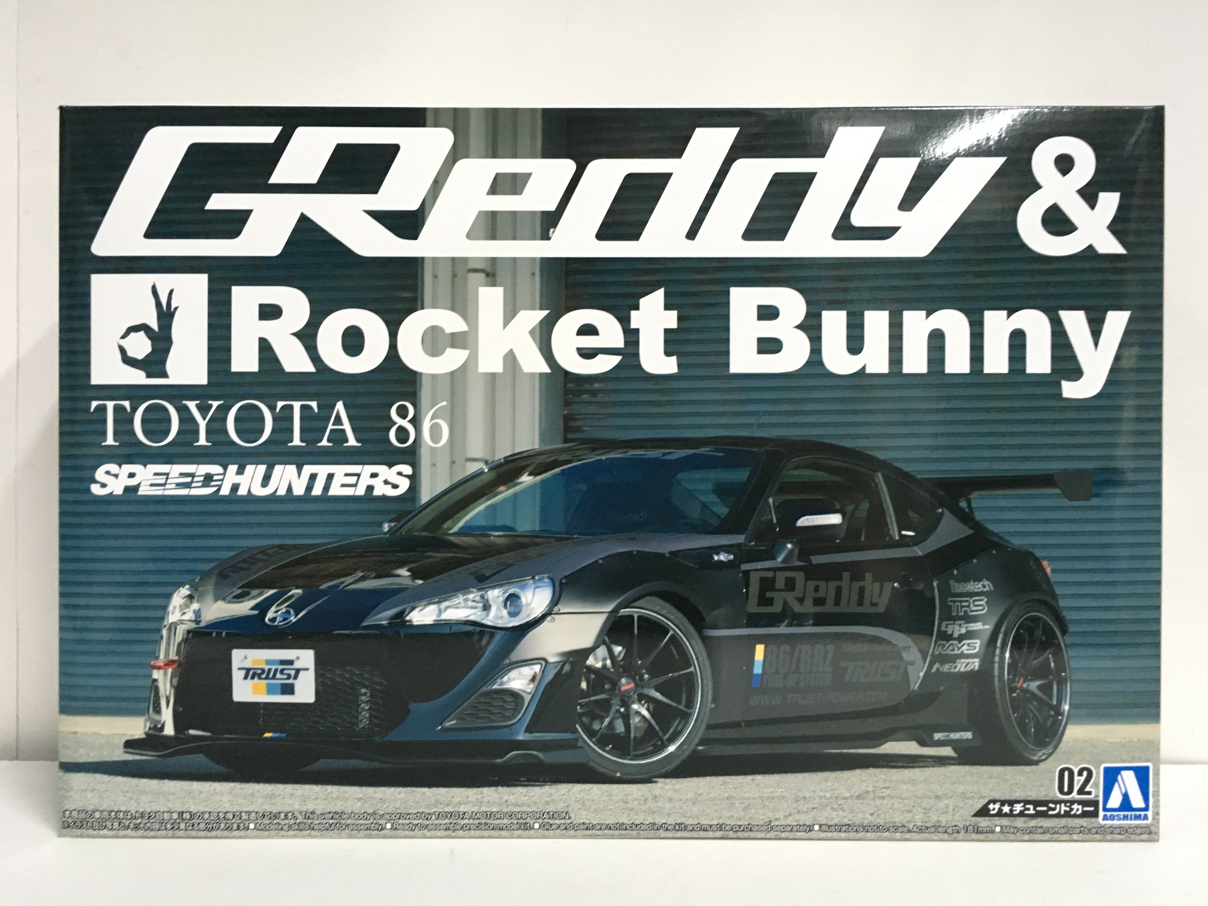 Tuned Car Series No. 02 Toyota 86 GT86 ZN6 GReddy x Rocket Bunny Wide-