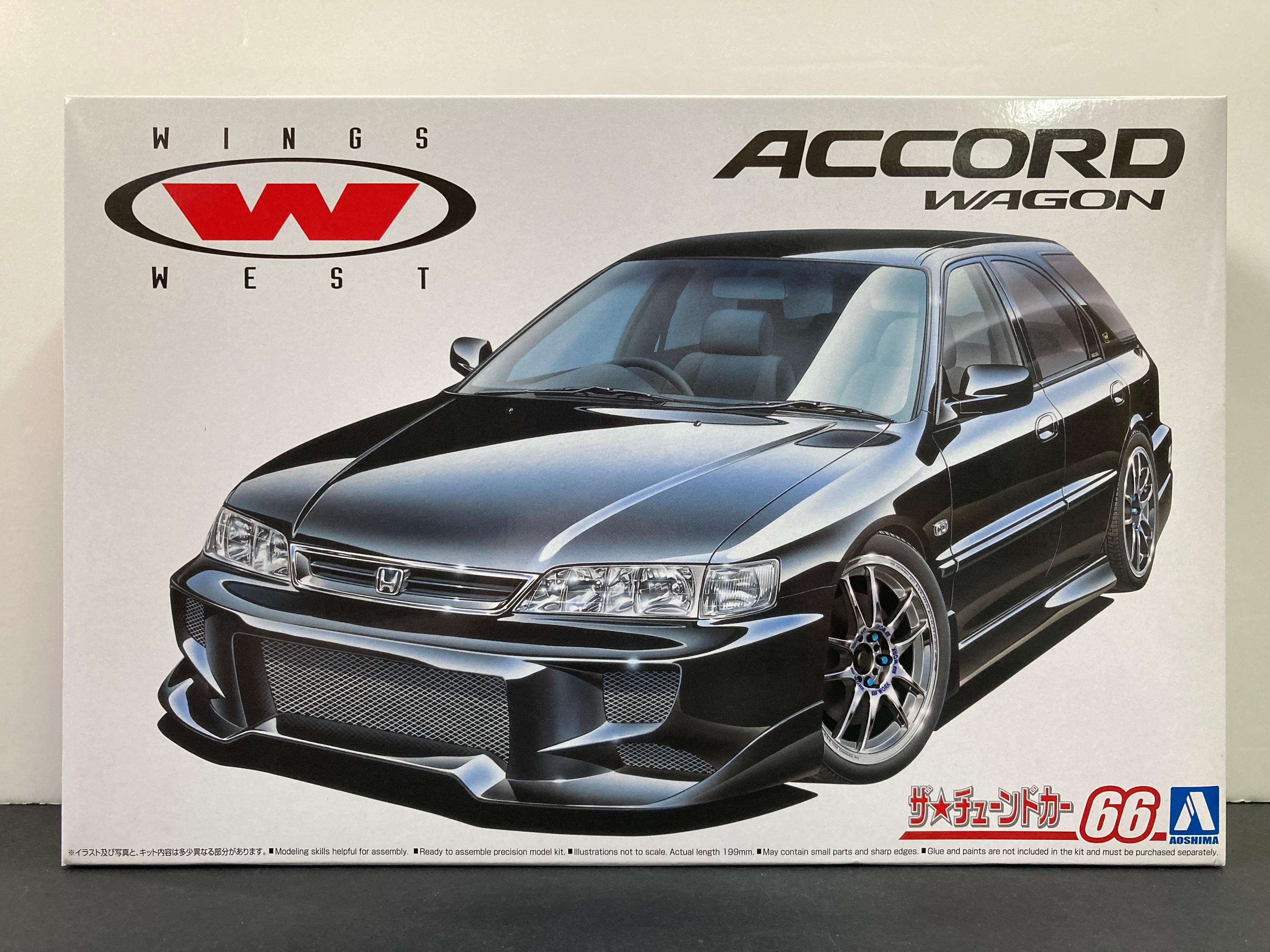 Tuned Car Series No. 66 Honda Accord Wagon SiR CF2 Wing West Version
