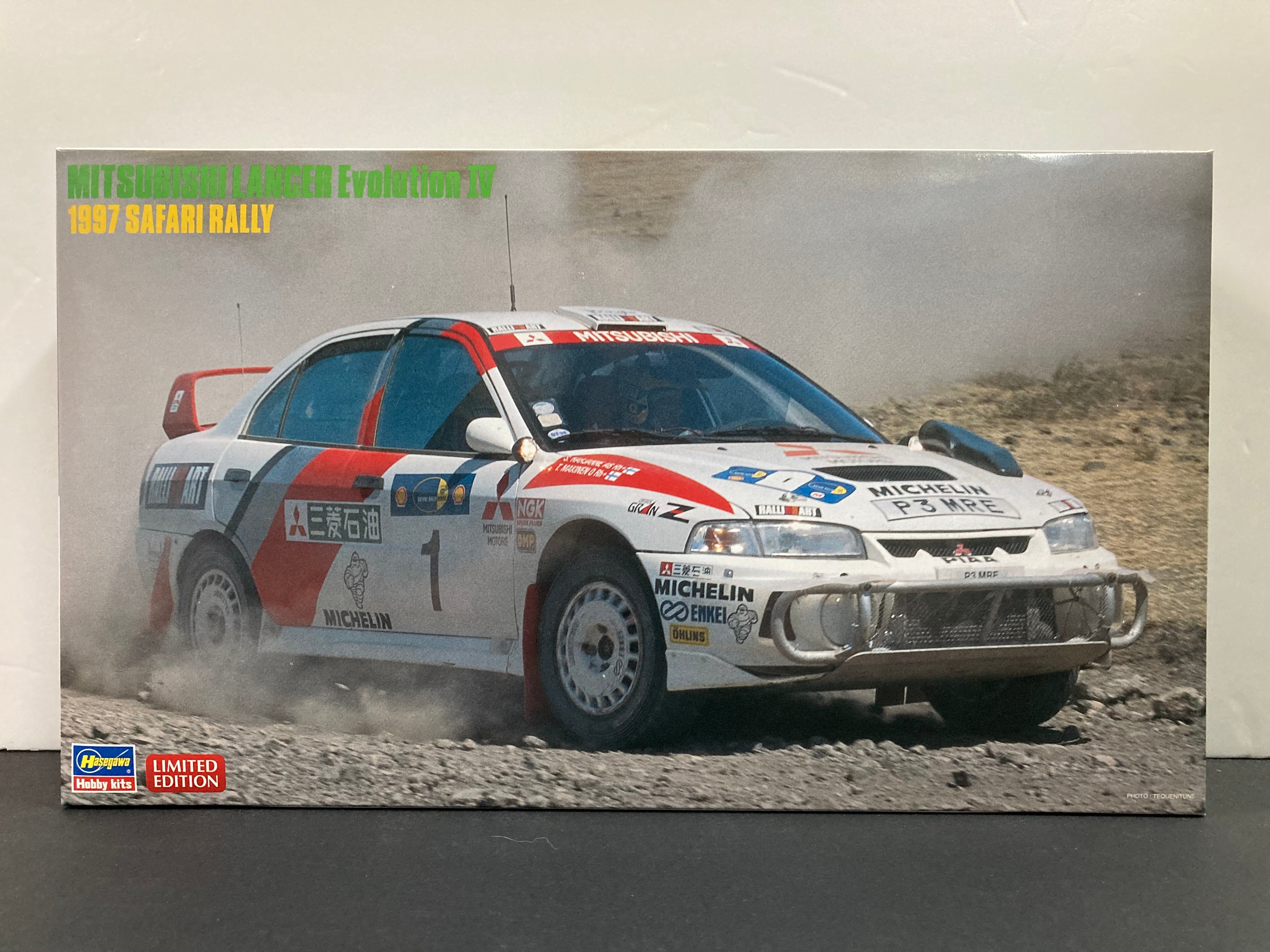 Mitsubishi Lancer Evolution IV CN9A WRC 1997 Safari Rally Version - Li