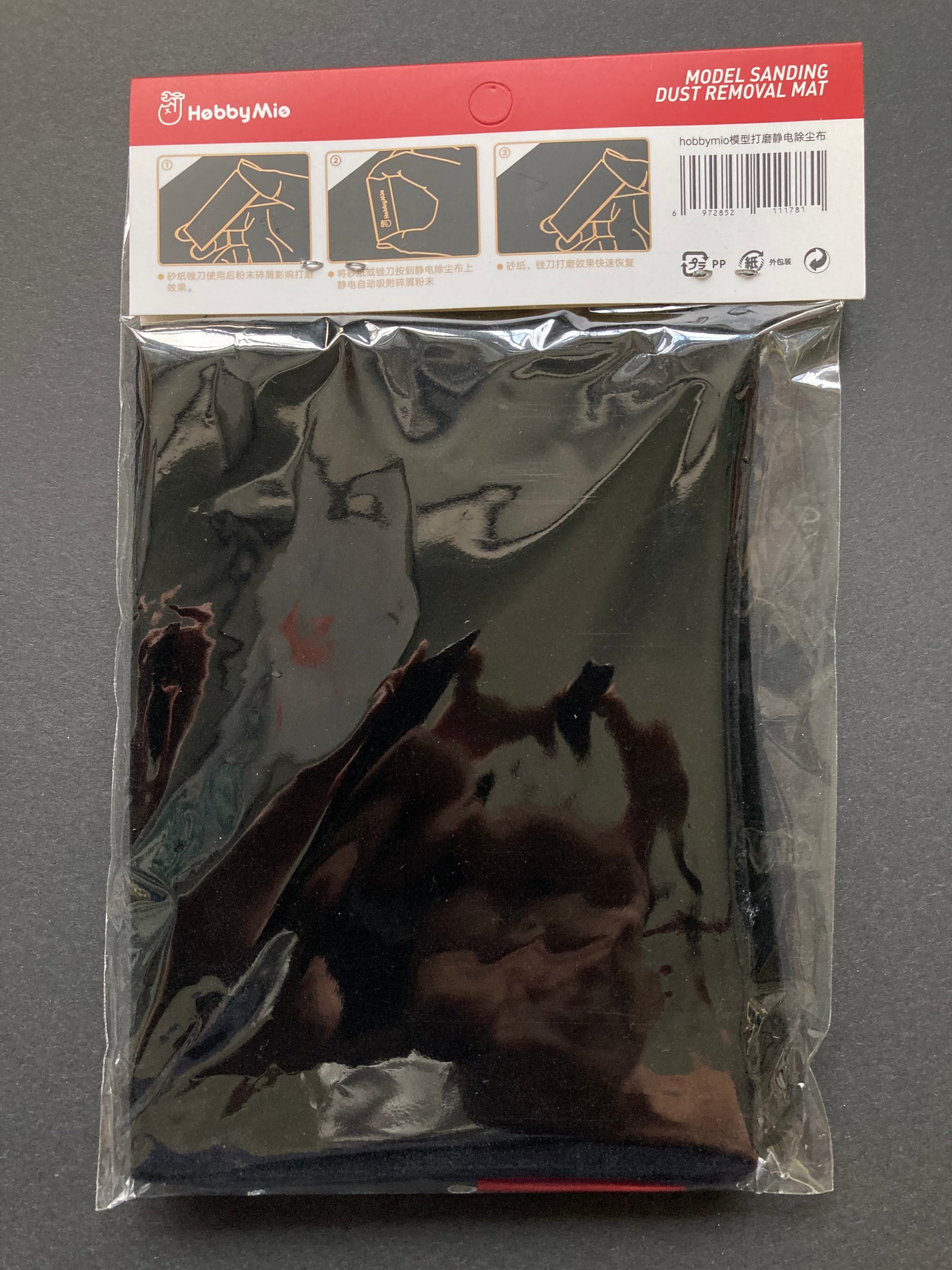 Anti-Static Dusting Cloth [Black] 模型打磨靜電除塵布 [黑色]