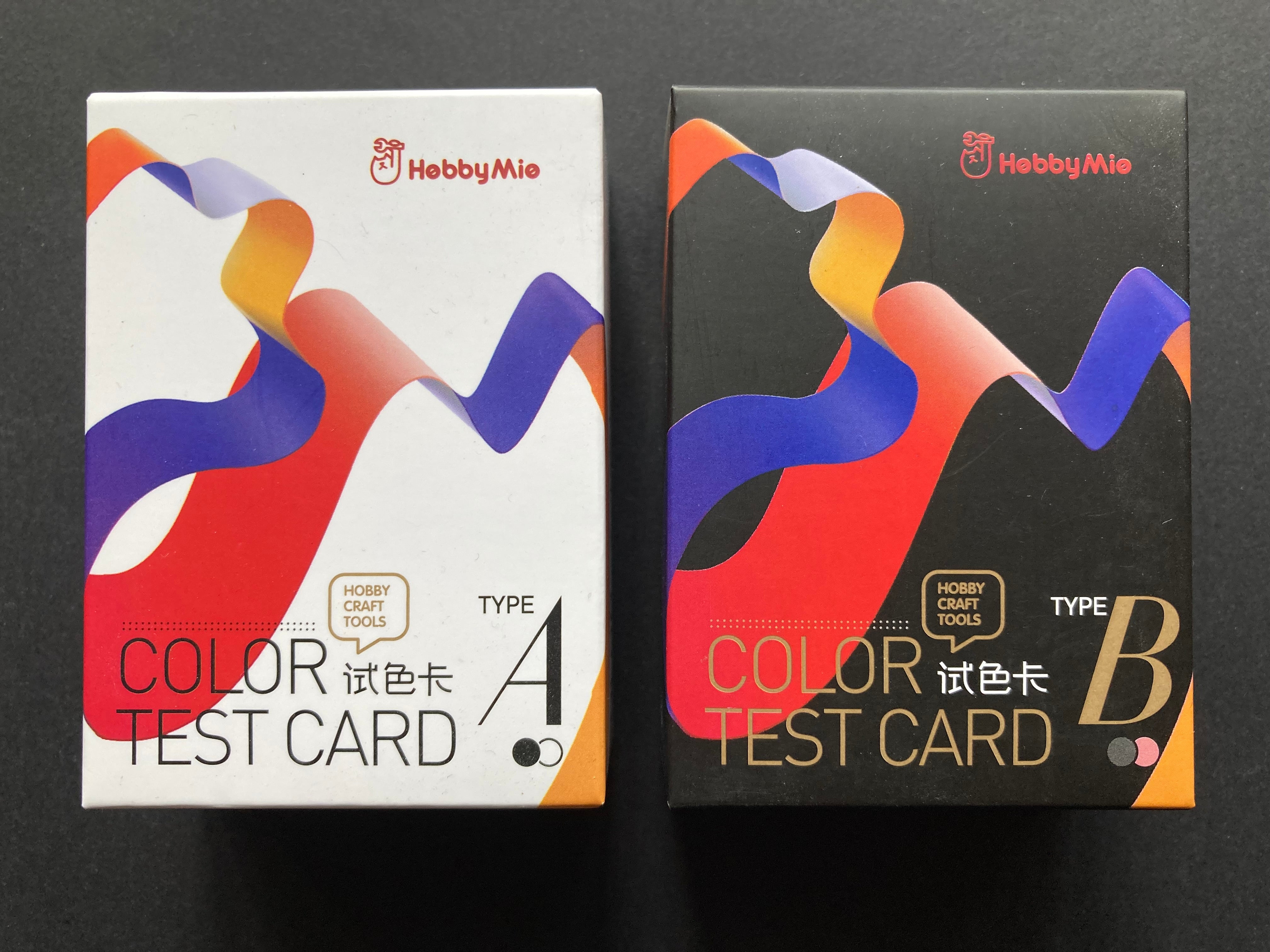 Colour Test Card 塗裝試色卡