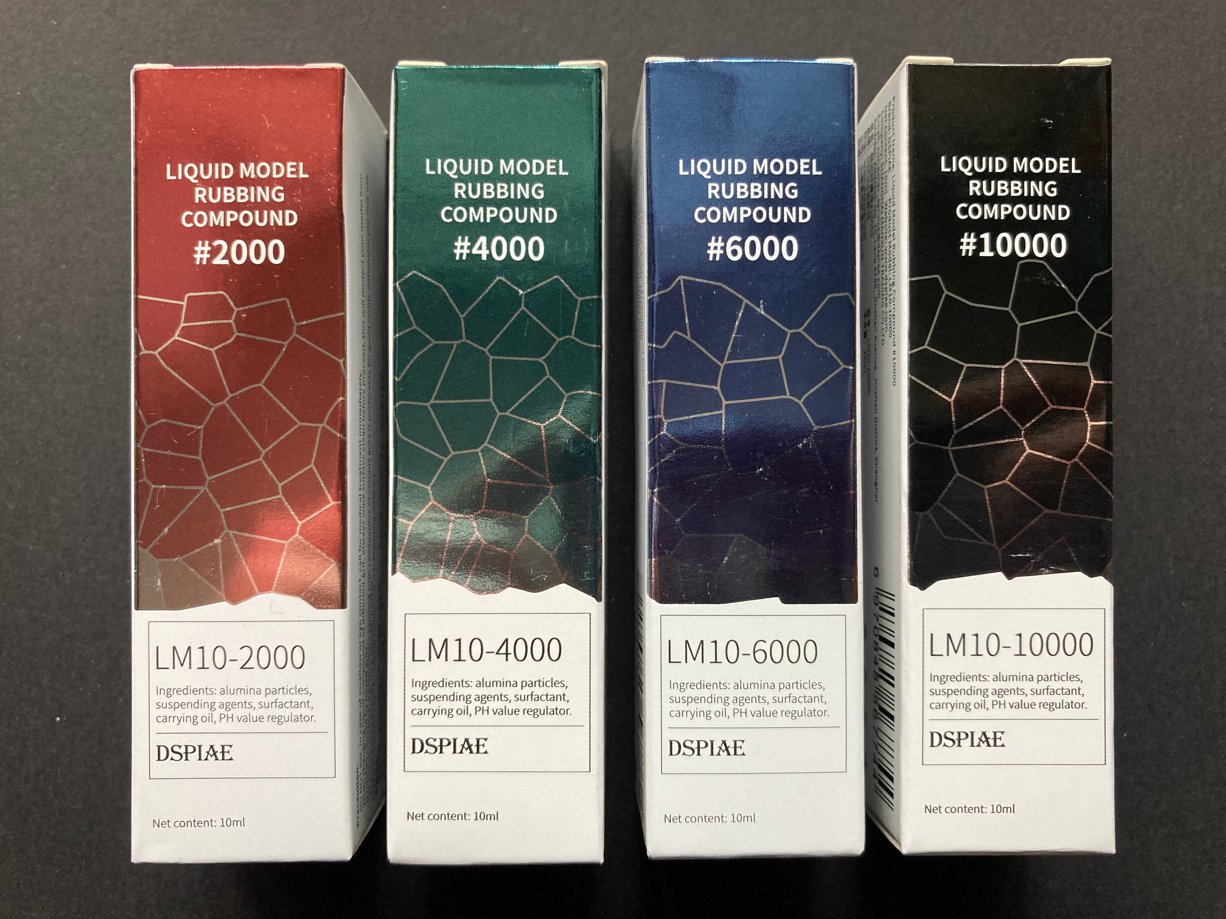 Liquid Model Rubbing Compound 拋光研磨液 #2000 - 10000 LM10