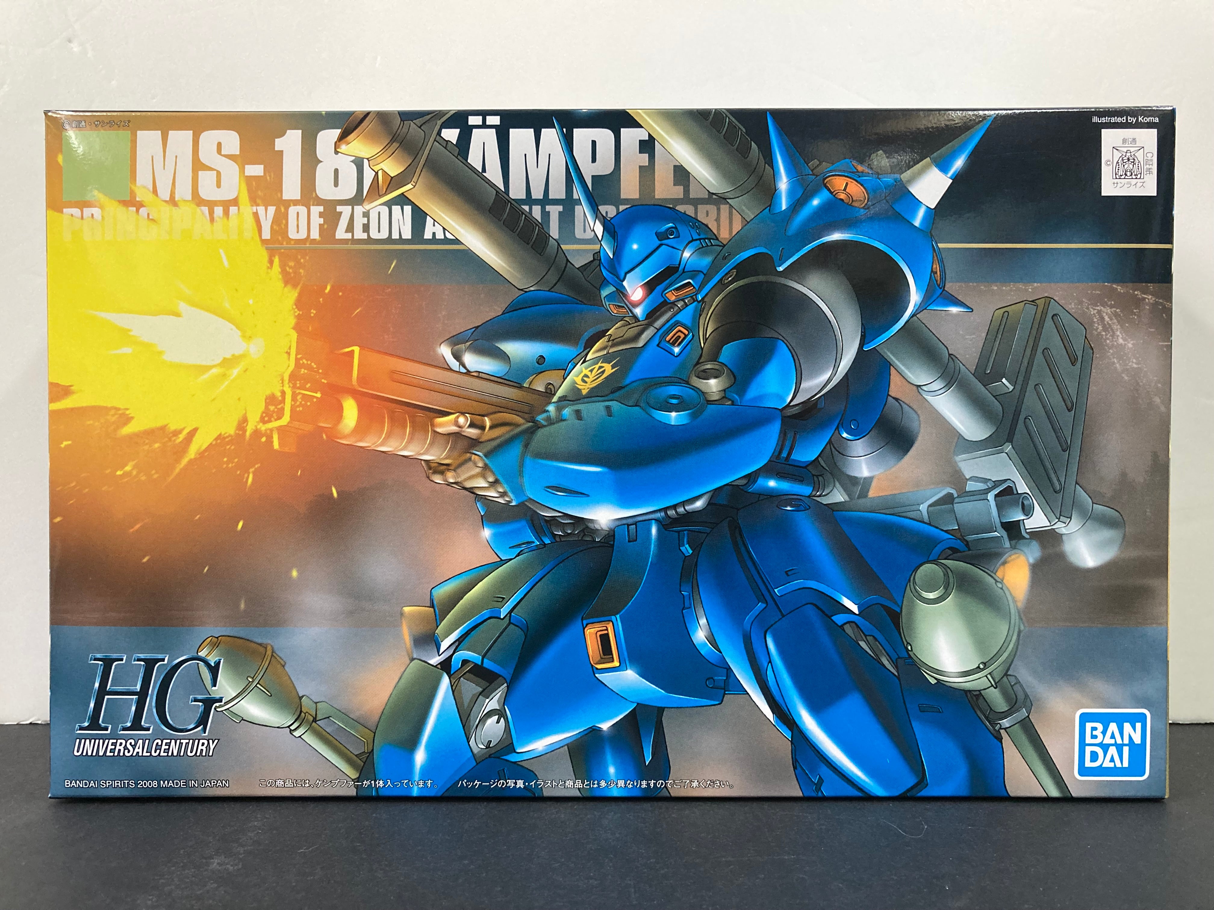 HGUC 1/144 No. 089 MS-18E Kampfer Principality of Zeon Assault Use Mob