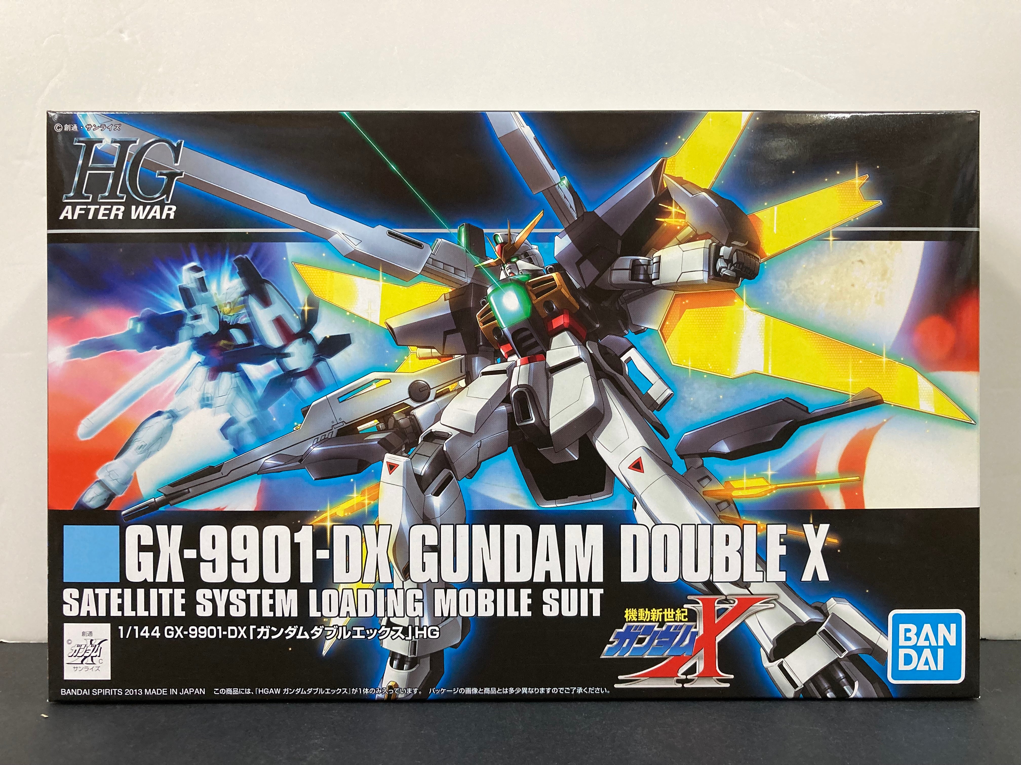 HGUC 1/144 No. 163 GX-9901-DX Gundam Double X Satellite System Loading