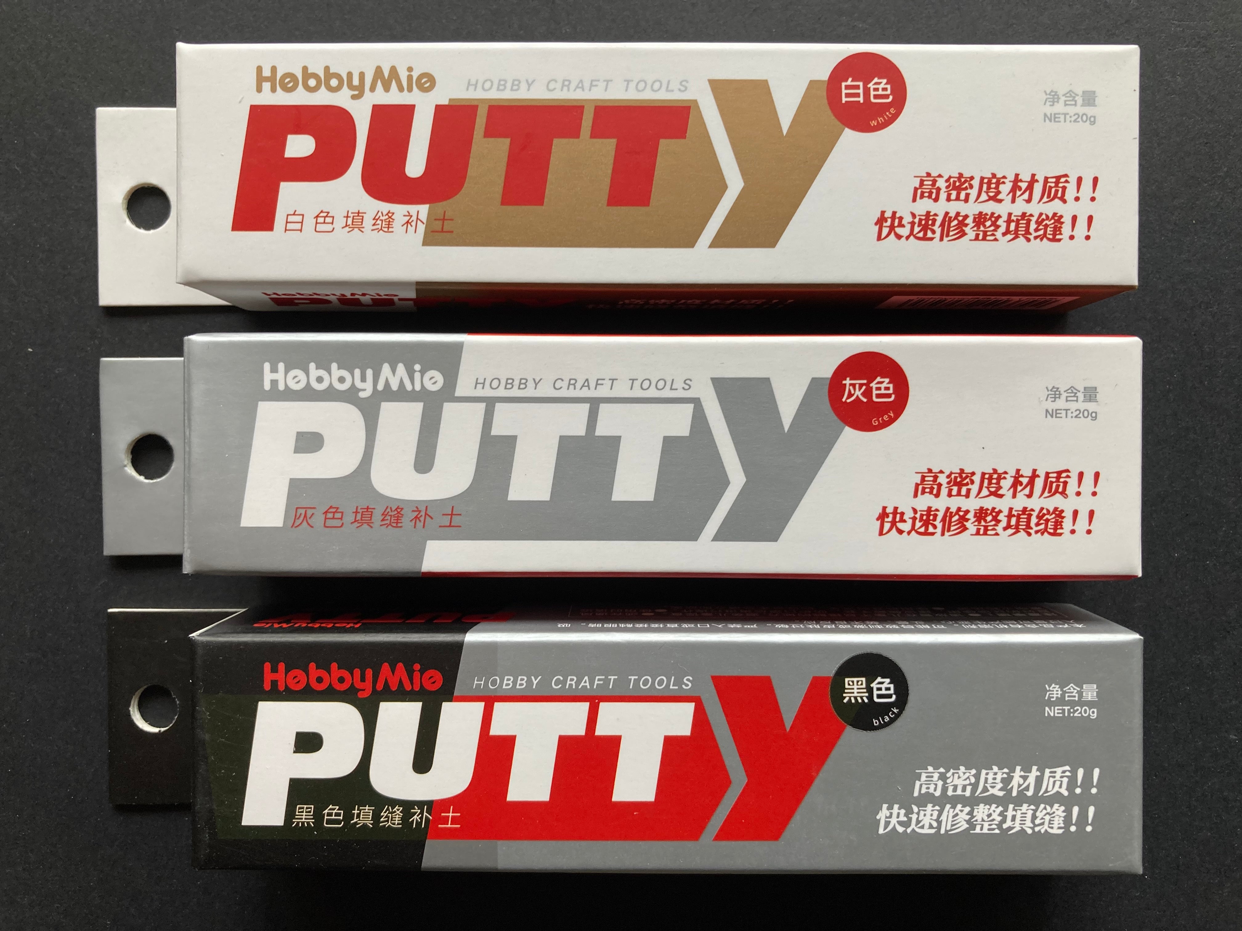 Putty 高密度牙膏填縫補土 20 g