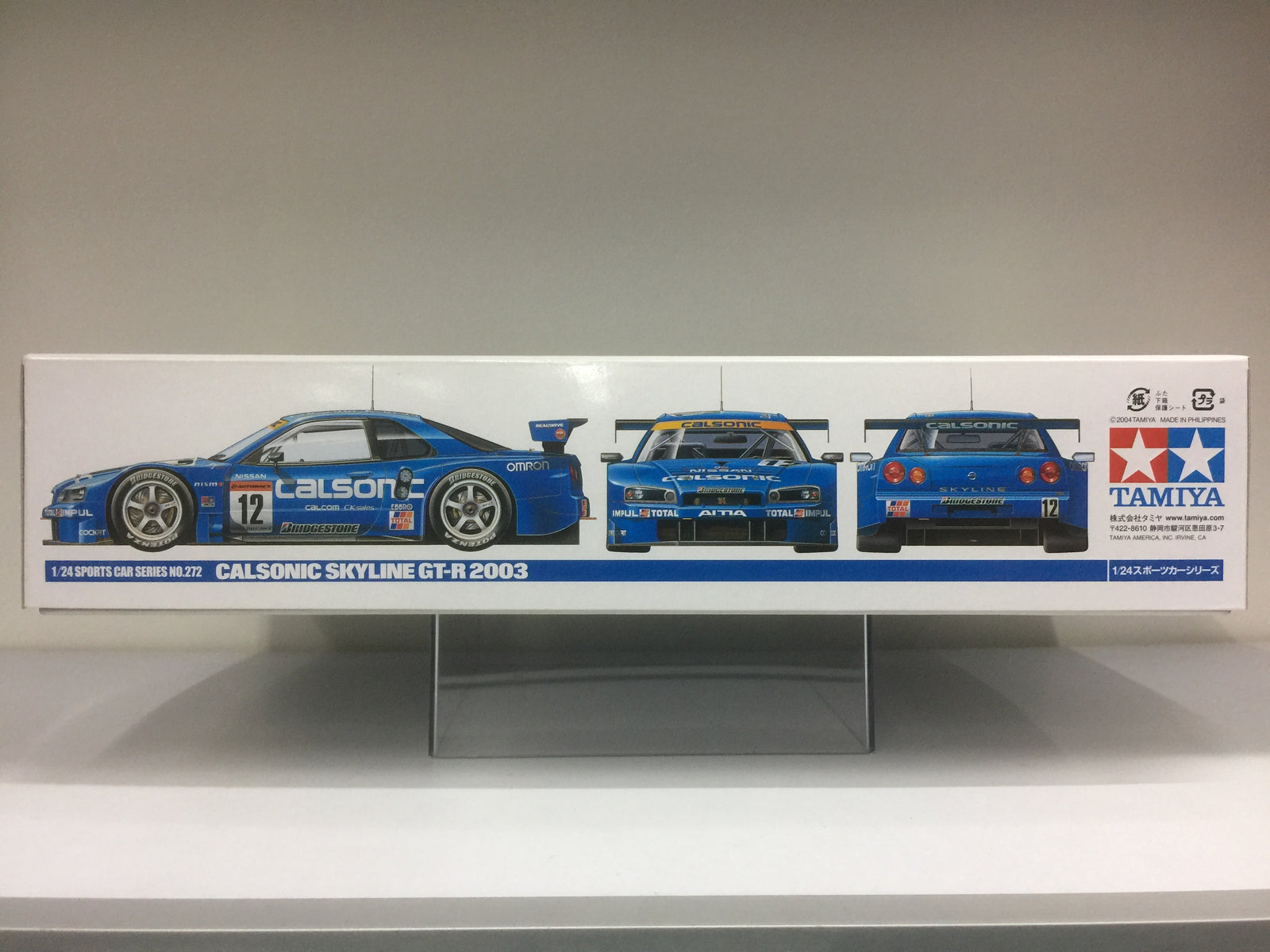 Tamiya No. 272 JGTC Calsonic Team Impul Nissan Skyline GT-R R34 BNR34