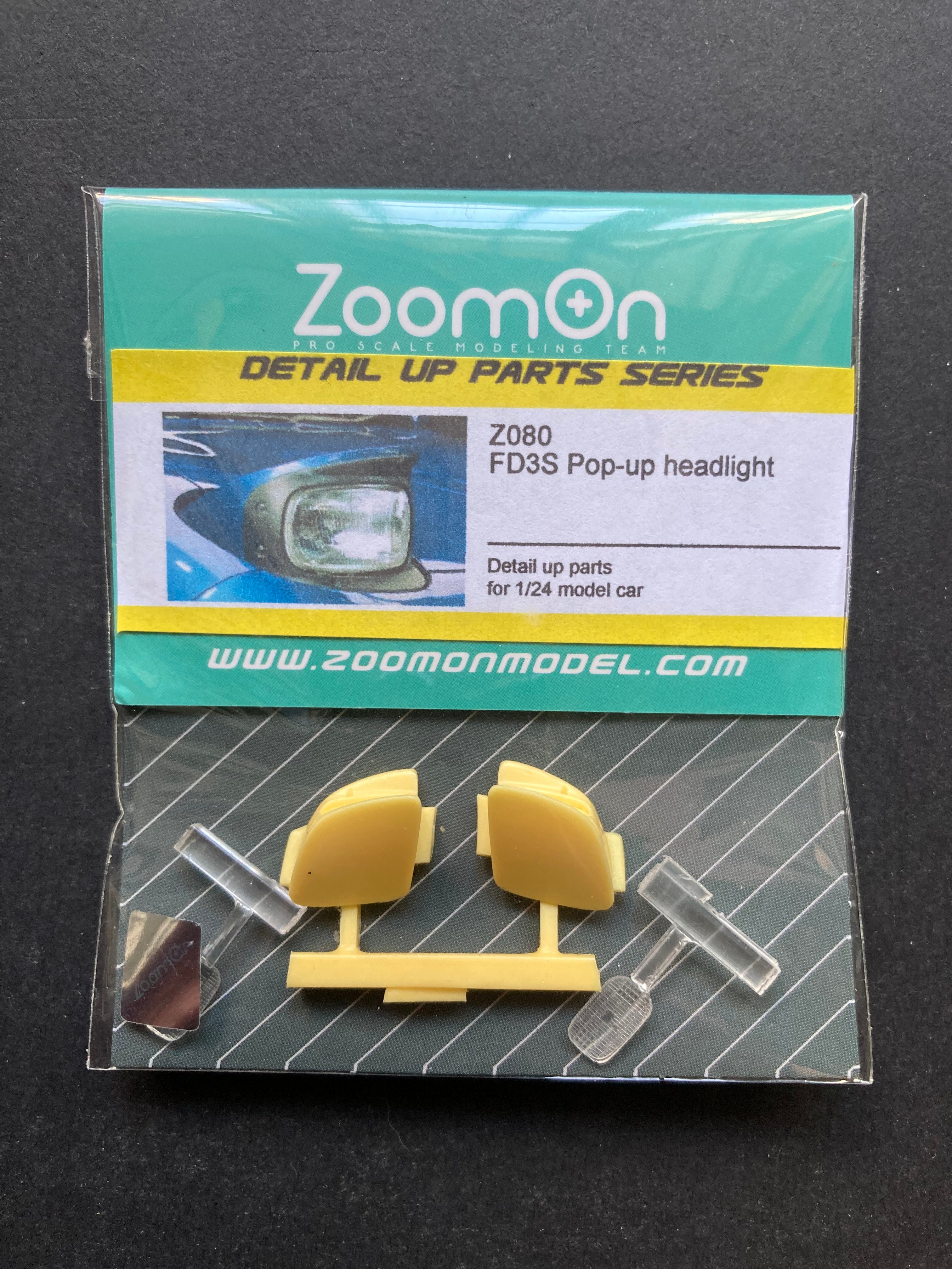1/24 Scale Kit: Mazda RX-7 FD3S Pop-up Headlights Z080